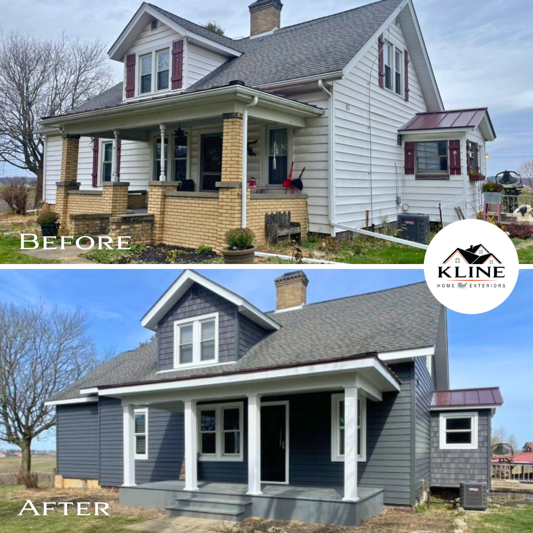 How a Front Porch Addition Can Completely Change Your Home’s Look & Feel | Kline Home Exteriors